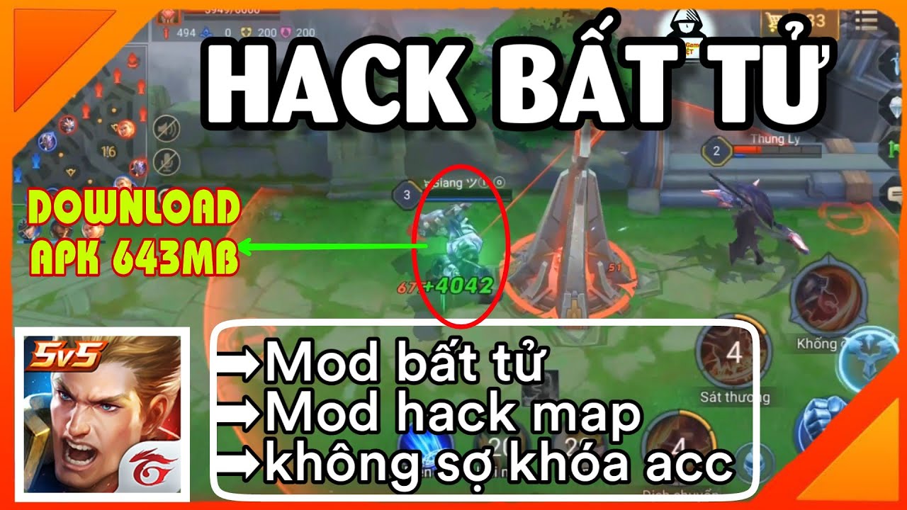 Game thủ Liên Quân hả hê khi hack map gặp phải hack bất tử siêu bá đạo ...