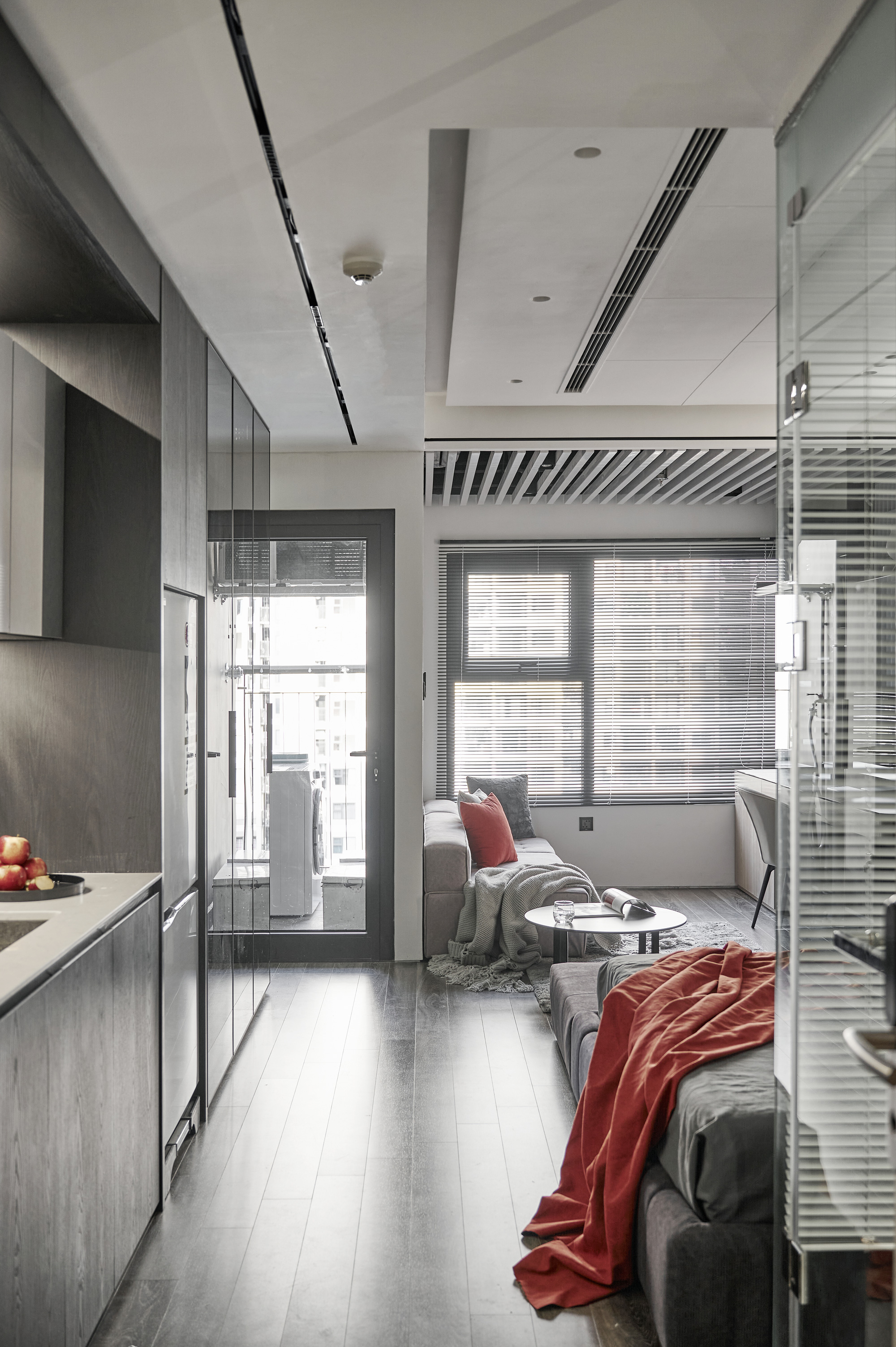 Căn hộ studio 30m2 của trai độc thân: Thiết kế tối giản nhưng "bao ...