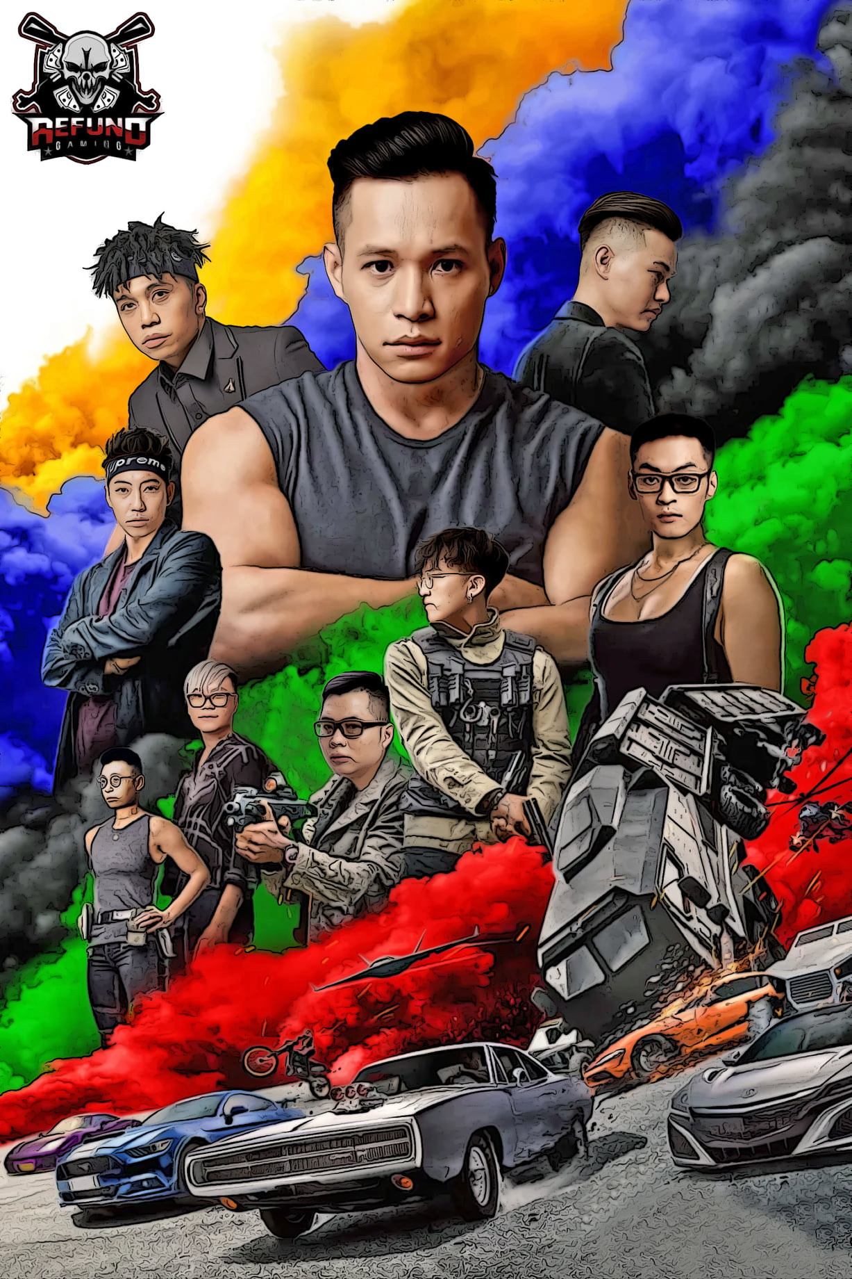 MisThy, Cris Phan... xuất hiện trên poster đầy hài hước, từ bom tấn ...