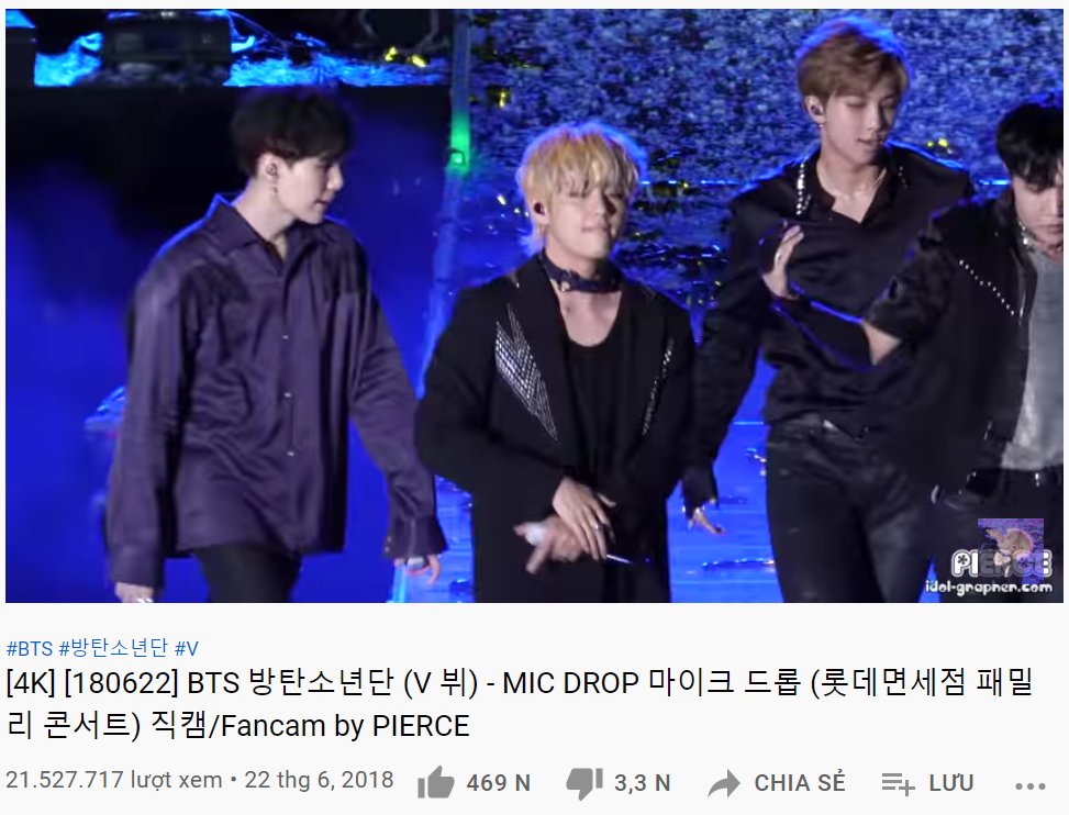 V (BTS) lập kỷ lục mới cho Kpop, sở hữu nguyên bộ sưu tập fancam "đỉnh ...