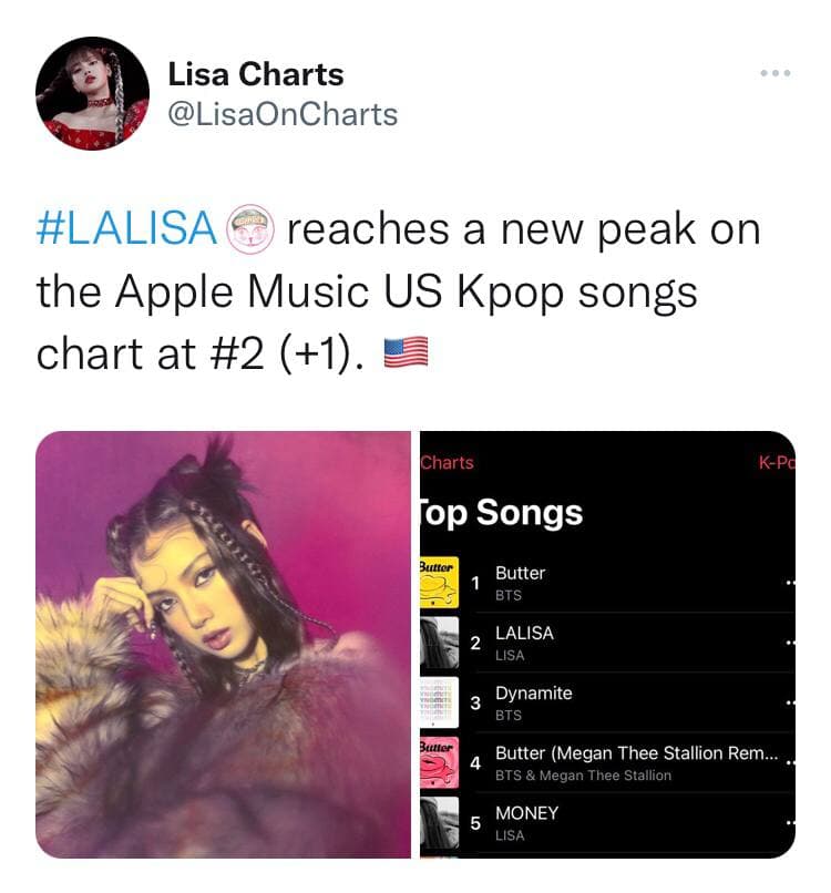 Thành tích Lisa debut solo sau 24h ra mắt