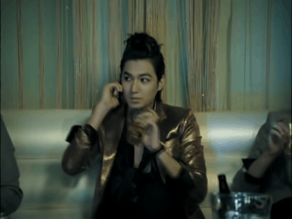 Sandara Park And Lee Min Ho