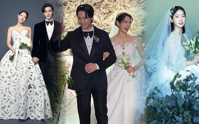 MONIQUE LHUILLIER, tin tức Mới nhất Bóc giá chính xác 4 bộ váy cưới ...
