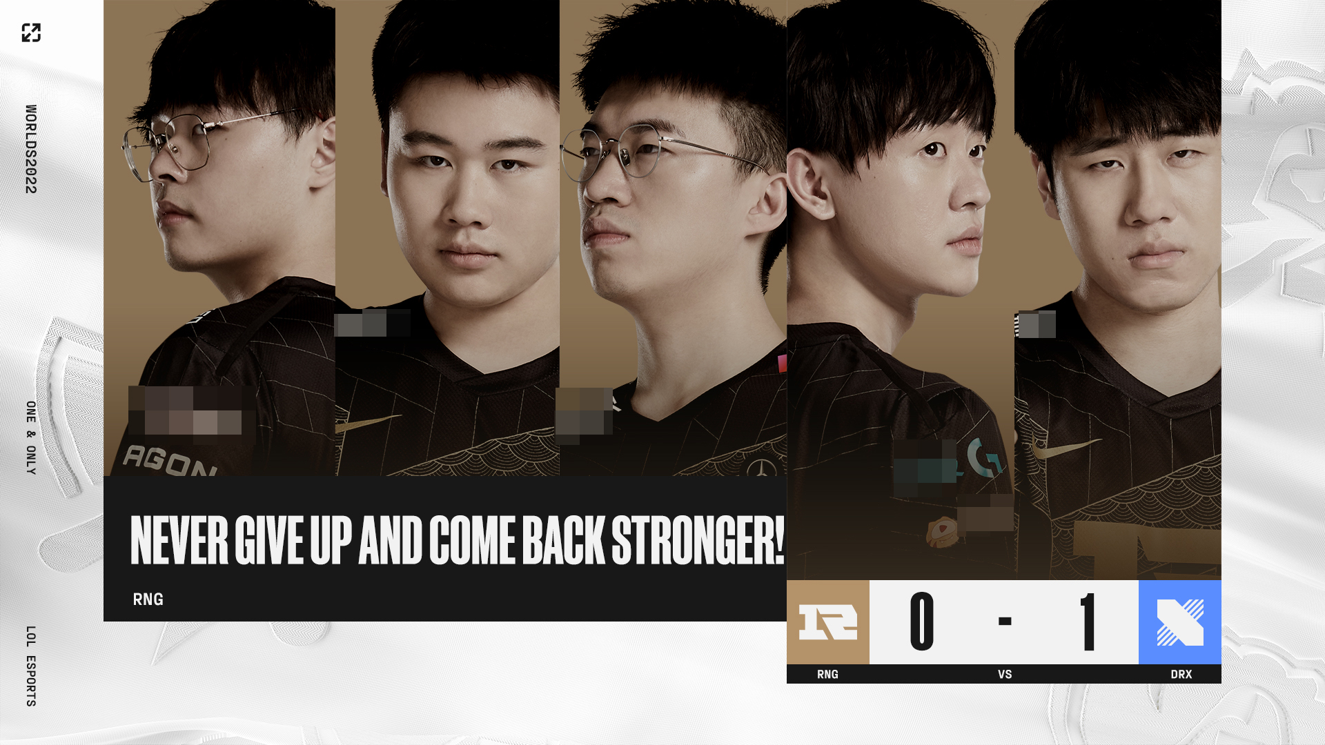 Quản lý RNG lý giải nguyên nhân thất bại trước DRX