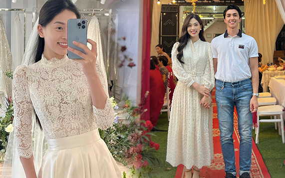 HÔN LỄ PHƯƠNG NGA - BÌNH AN, tin tức Mới nhất Á hậu Phương Nga đẹp mỹ miều, tình tứ bên Bình An ...