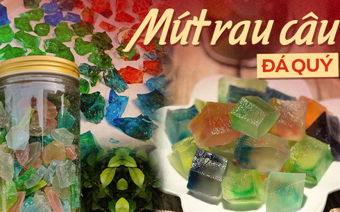 MỨT RAU CÂU ĐÁ QUÝ, tin tức Mới nhất Hơn một tháng nữa mới đến Tết ...