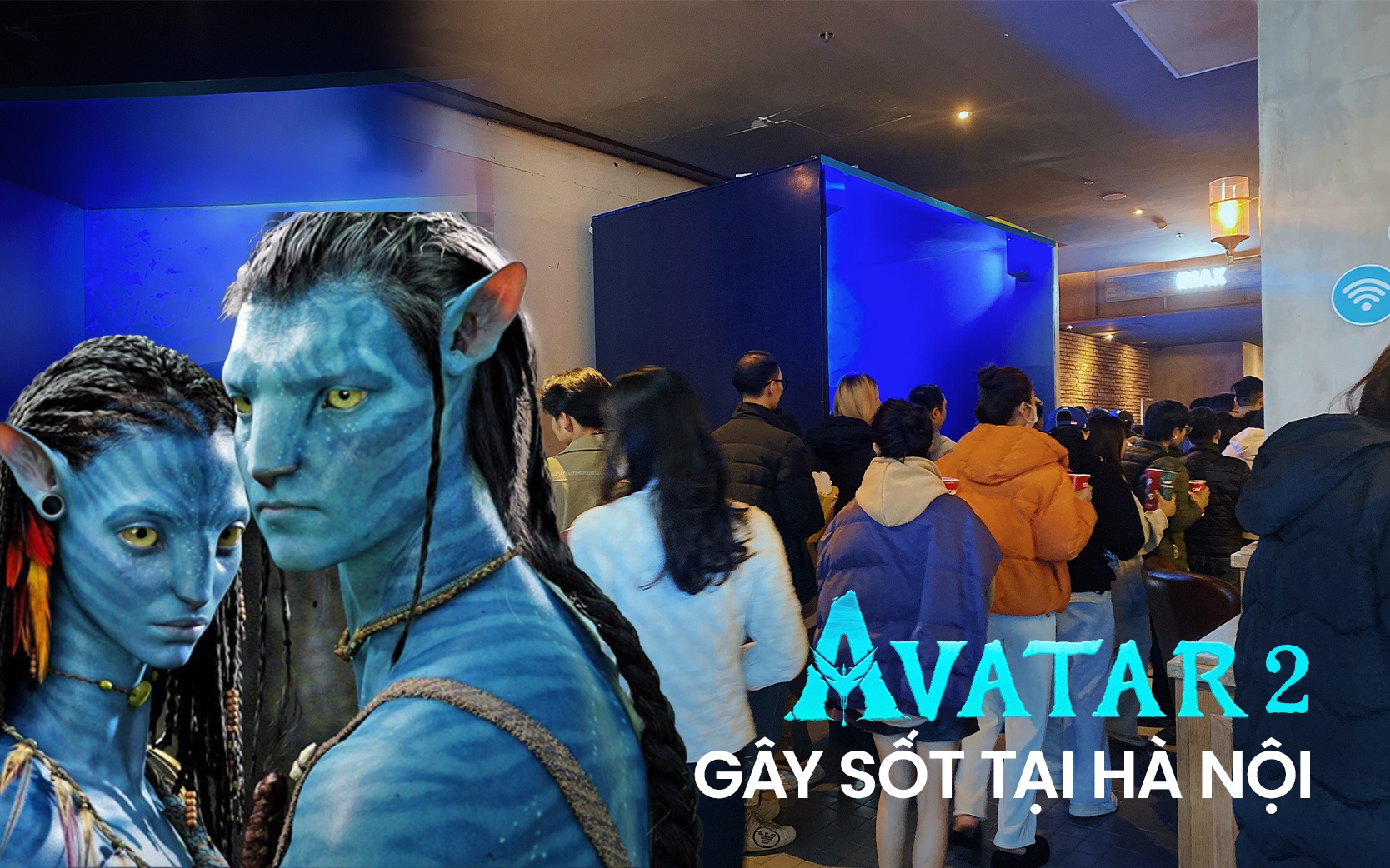 PHIM AVATAR 2, tin tức Mới nhất Hà Nội: Khán giả xếp hàng dài trong đêm ...