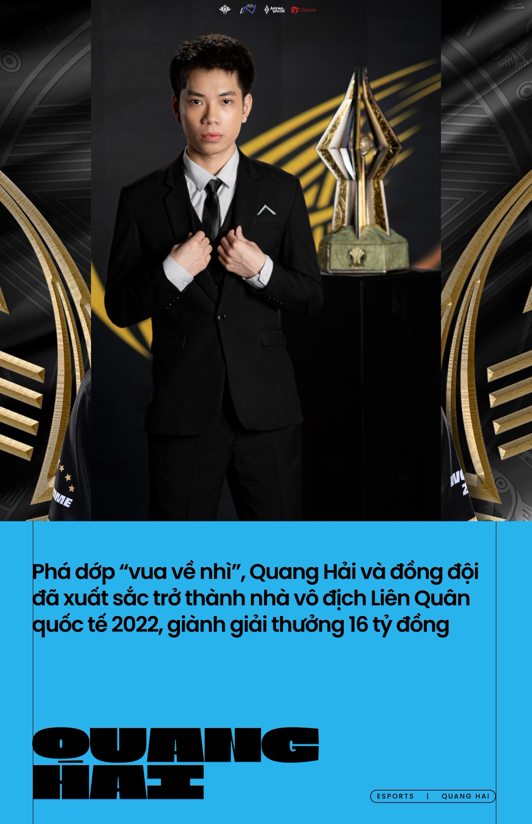 Những tuyển thủ Esports Việt để lại dấu ấn nhiều nhất năm qua