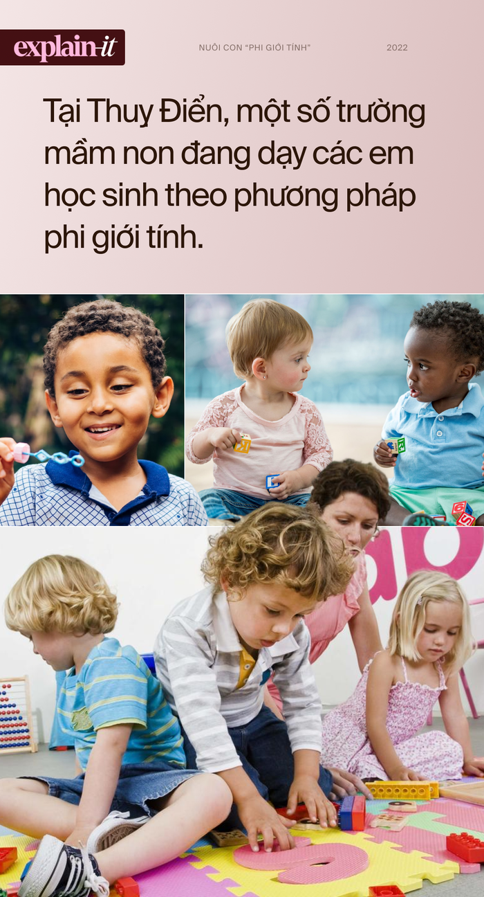Phong cách nuôi con "phi giới tính" mong muốn phá bỏ định kiến giới ...