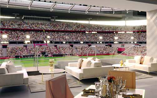 VÉ VIP, tin tức Mới nhất Phát sốt về khu VIP xem World Cup của giới ...