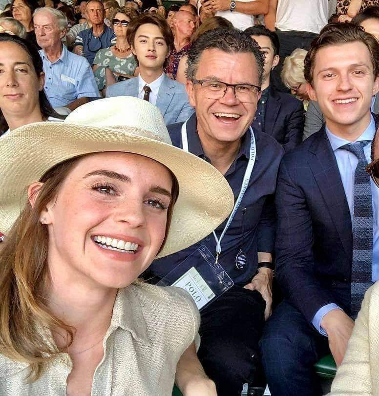 The expensive photo brings together 5 huge stars Emma Watson, "Spider ...