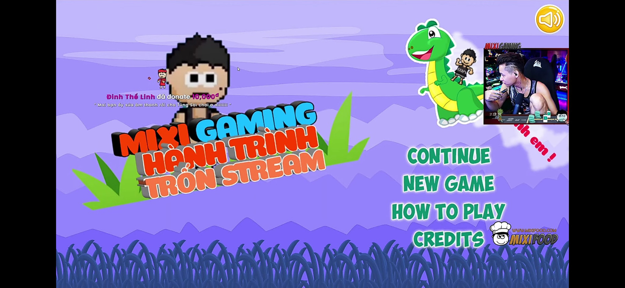 Xuất hiện tựa game đặc biệt được fan làm tặng riêng cho Độ Mixi, nhưng ...