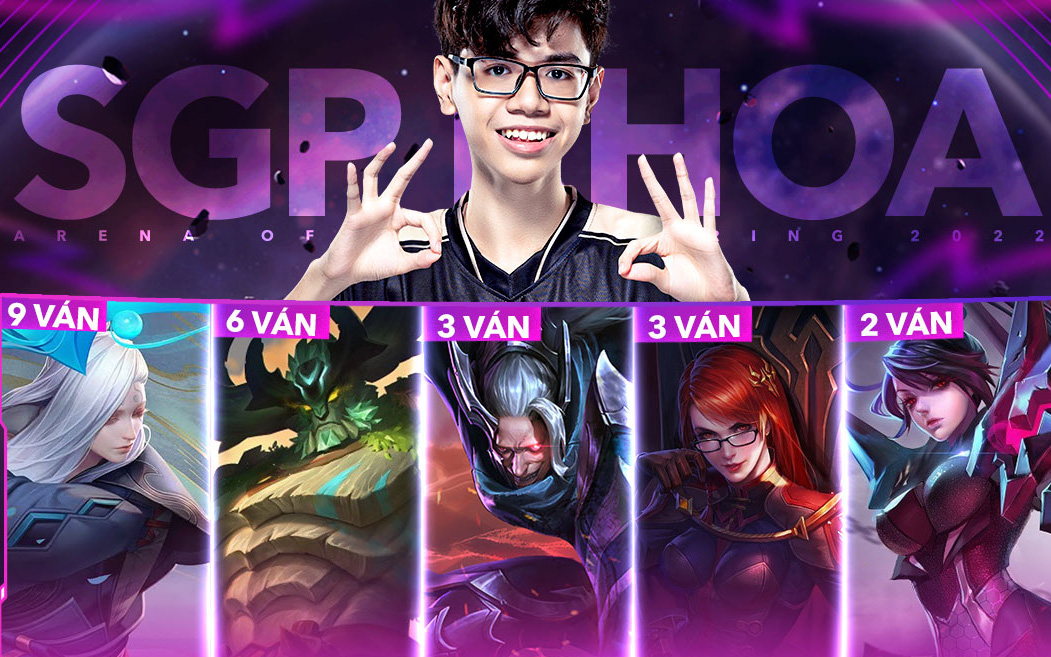 SGP KHOA, tin tức Mới nhất Liên Quân Mobile: Học trợ thủ Gen Z hàng đầu Việt Nam chọn top tướng ...