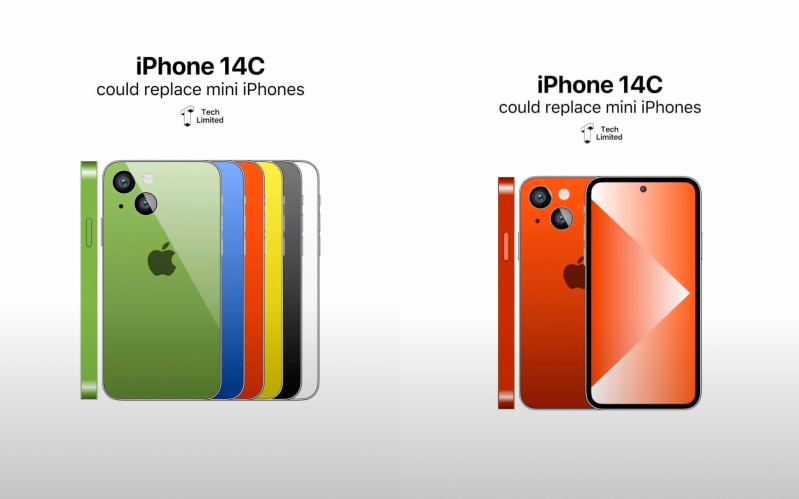 IPHONE 14 MINI, tin tức Mới nhất Rò rỉ hình ảnh iPhone 14C với nhiều ...