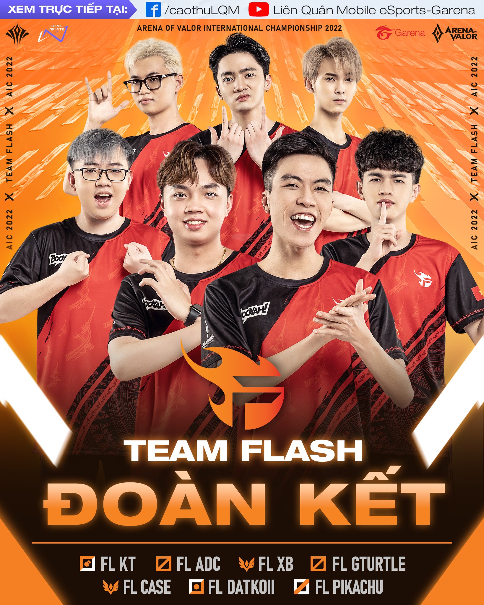 Team Flash là đội hình bất ổn nhất tại giải đấu AIC 2022?