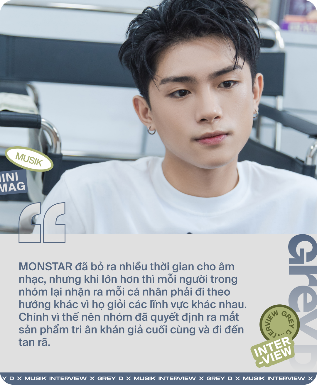 Grey D: "Thời gian đó rất khắc nghiệt, nhiều điều khó nói và cách duy ...