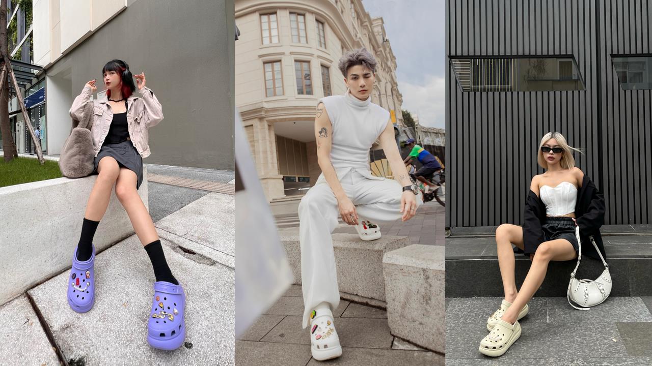 “Biến hóa” phong cách cùng Crocs Classic Crush, tại sao không?