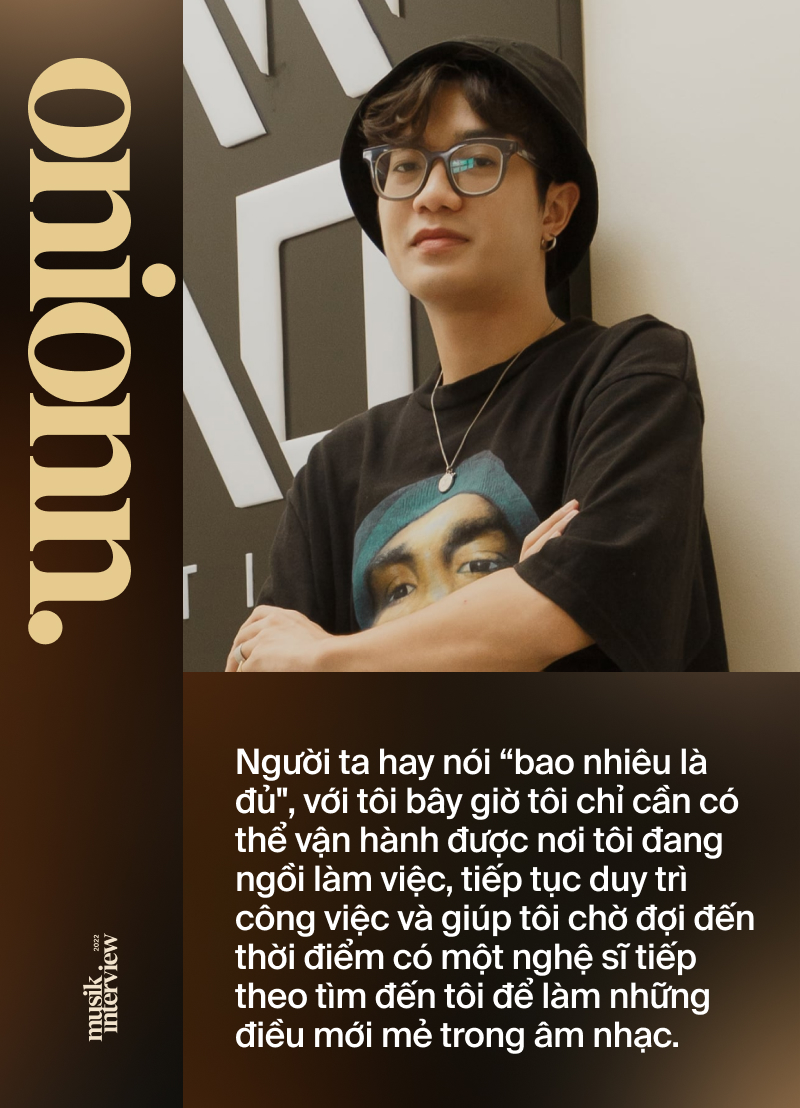 onionn.: "4 năm tôi ở M-TP, Sơn Tùng còn không làm full album, vậy nghệ ...