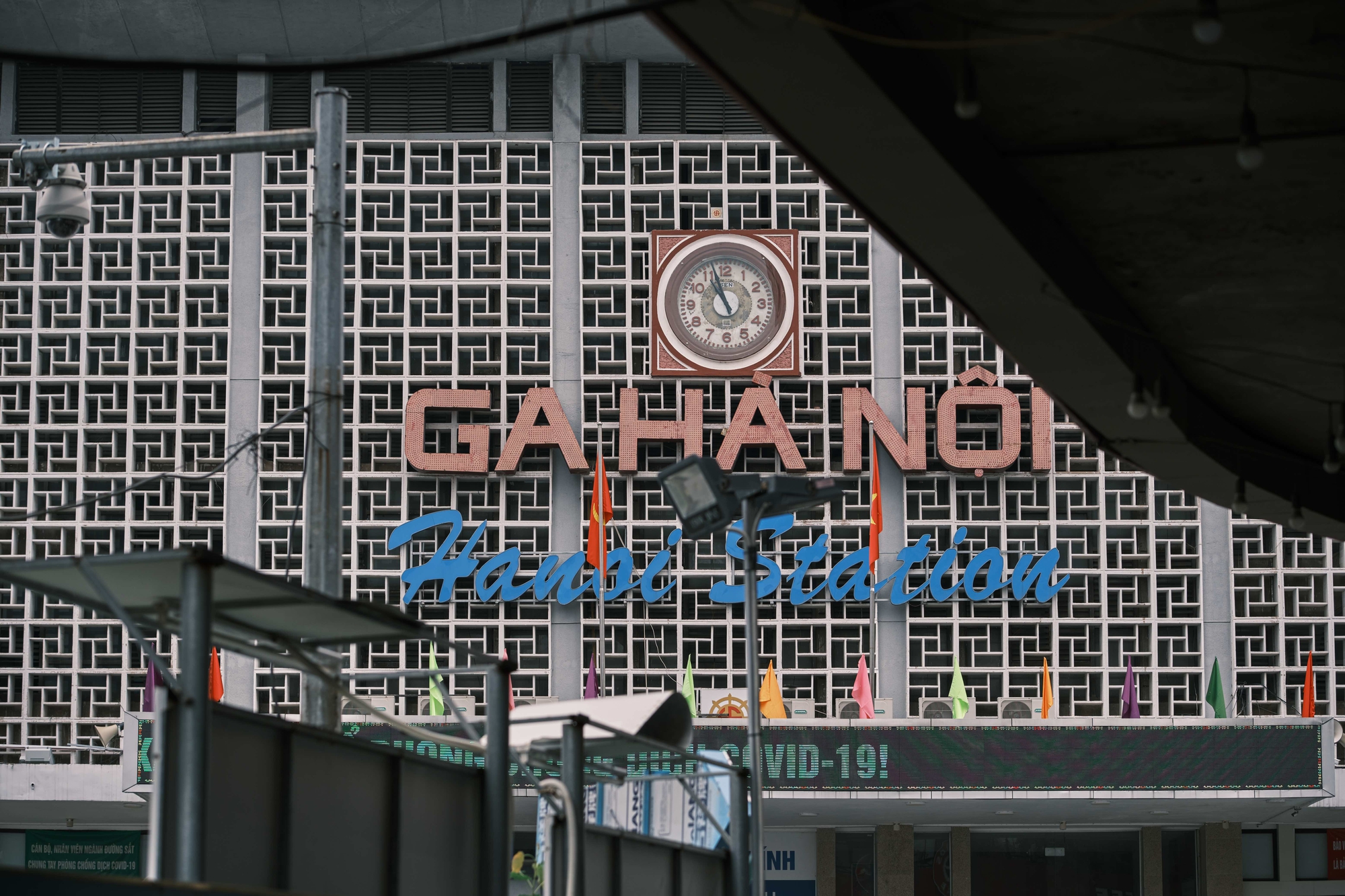 Ảnh: Ga Hà Nội trước khi di dời