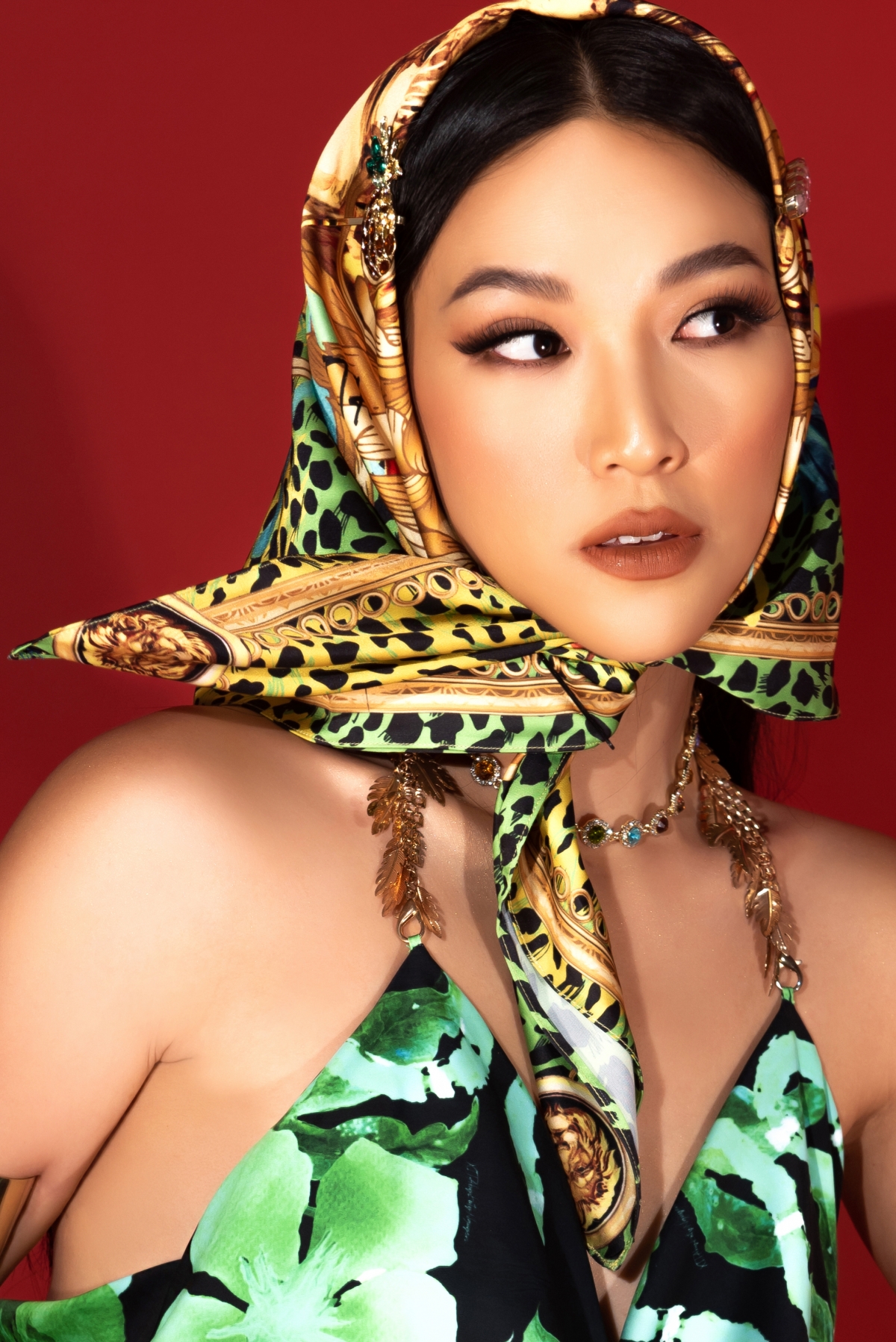 Á hậu Hoàng Oanh ngày càng thăng hạng nhan sắc sau khi ly hôn