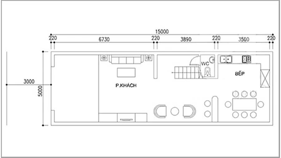 Tư vấn thiết kế nhà đẹp và hiện đại cho lô đất rộng 75m2