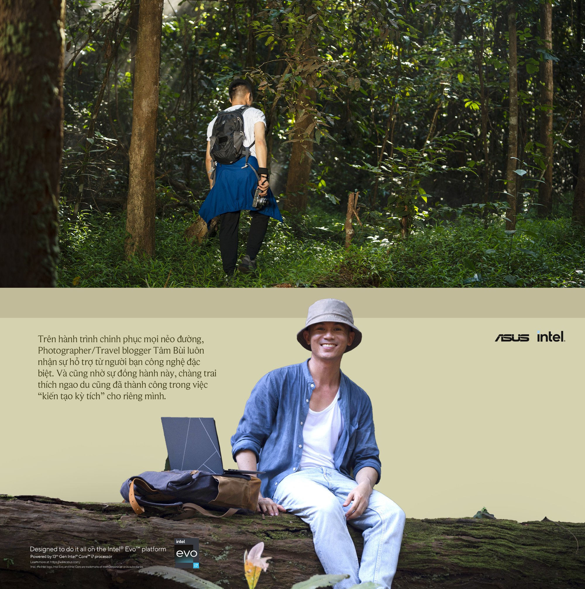 Tự do trong mọi hành trình chính là kỳ tích mà Travel blogger Tâm Bùi ...