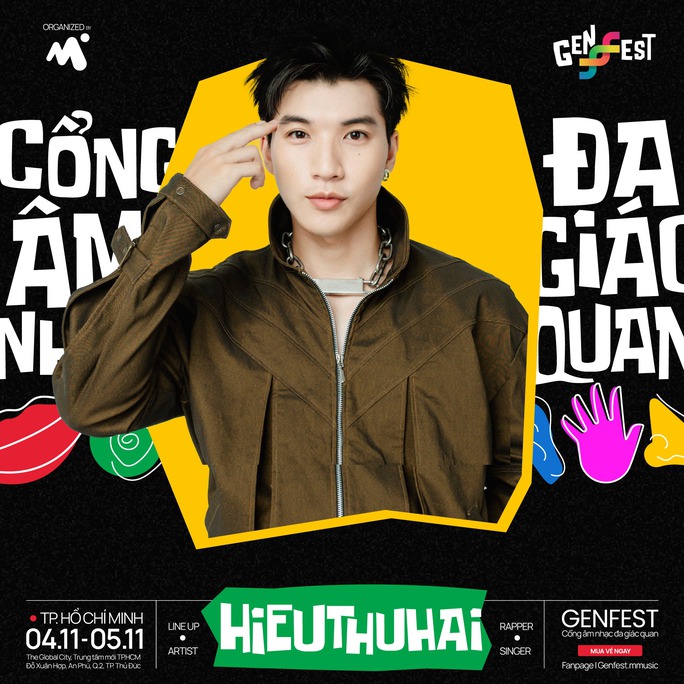 GENfest 'gây bão' với dàn line-up 'xịn xò'