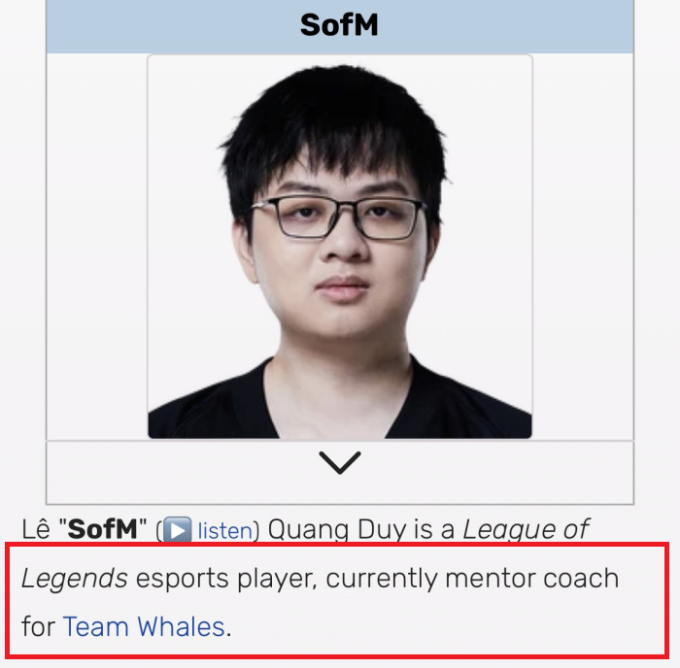 Cộng đồng chỉ thẳng SofM là thành viên quan trọng góp phần vào chiến tích lịch sử của TW, bằng ...