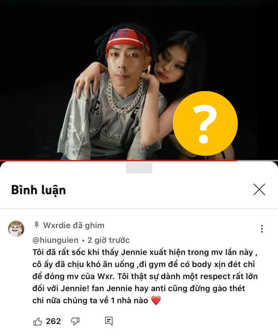 Rapper Wxrdie tiếp tục có động thái đùa cợt khiếm nhã với Jennie ...