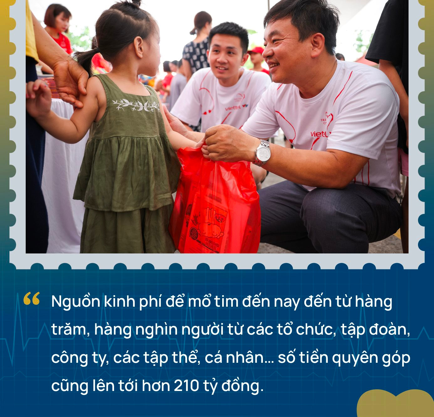 15 năm Trái tim cho em kiên trì đem lại sự sống cho những bệnh nhi nghèo