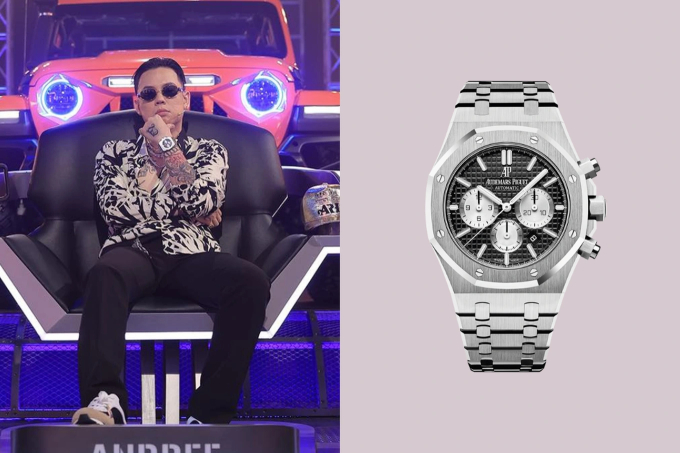 Chất chơi như "anh Bâus" Andree: Đeo toàn đồng hồ tiền tỷ trên tay ...