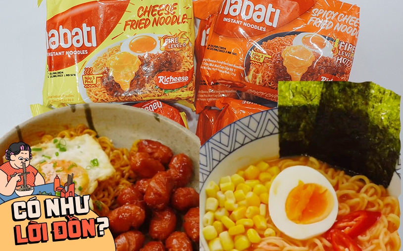 MÌ NABATI, tin tức Mới nhất Thử ăn mì phô mai cay Nabati đang hot, liệu ...
