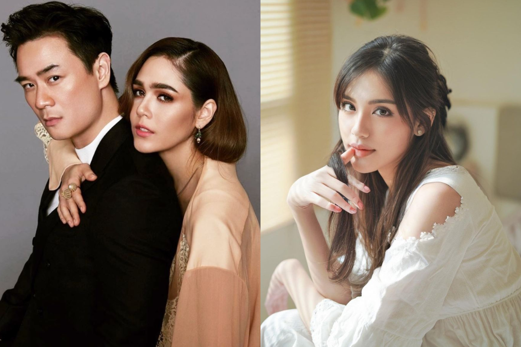 Chồng tỷ phú của "bà hoàng showbiz" Chompoo Araya và gái xinh profile khủng lên tiếng về ồn ào ...