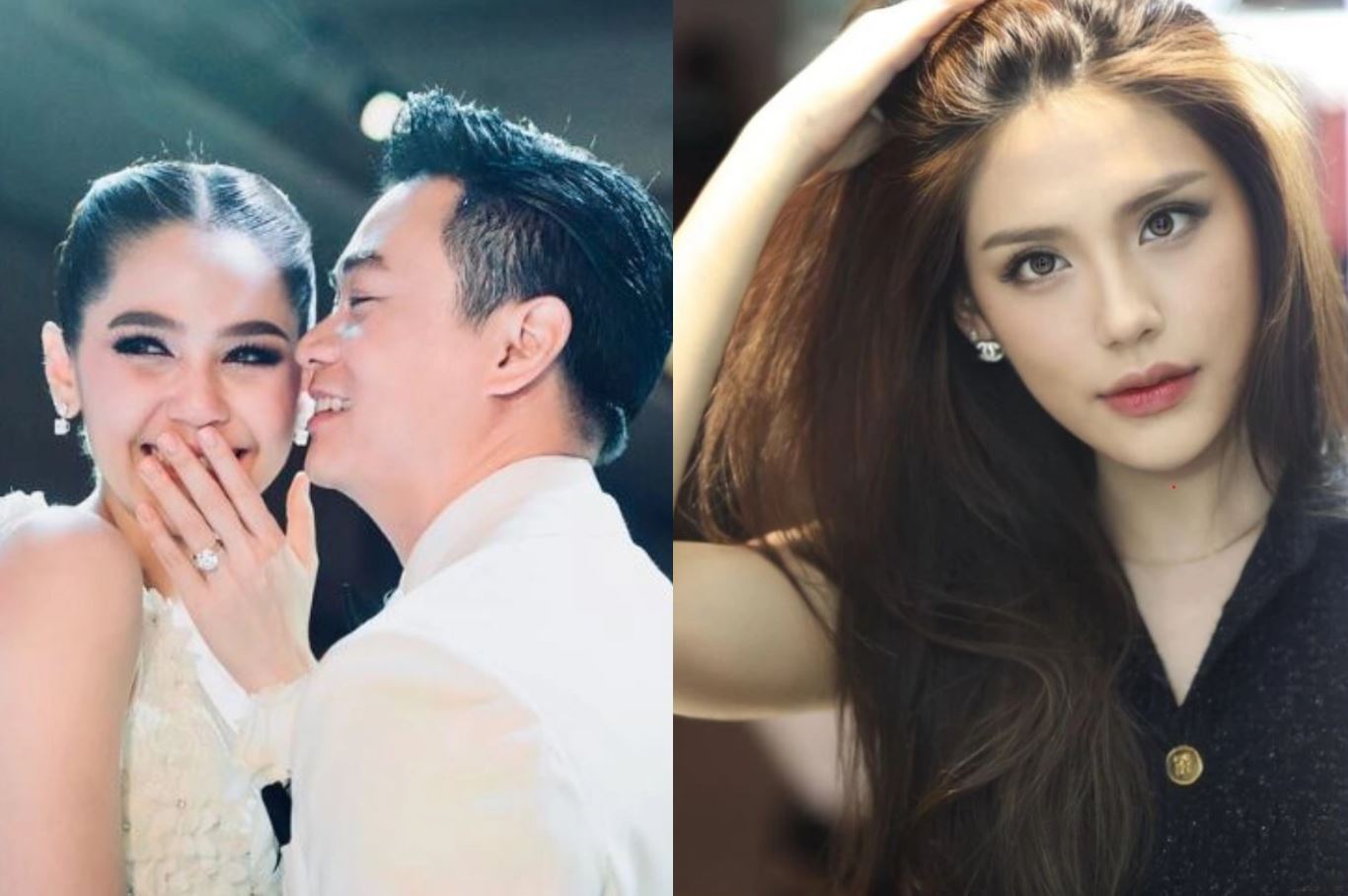 "Nữ hoàng showbiz Thái Lan" Chompoo Araya và Nott Visrut lộ diện sau ồn ào ngoại tình, biểu cảm ...