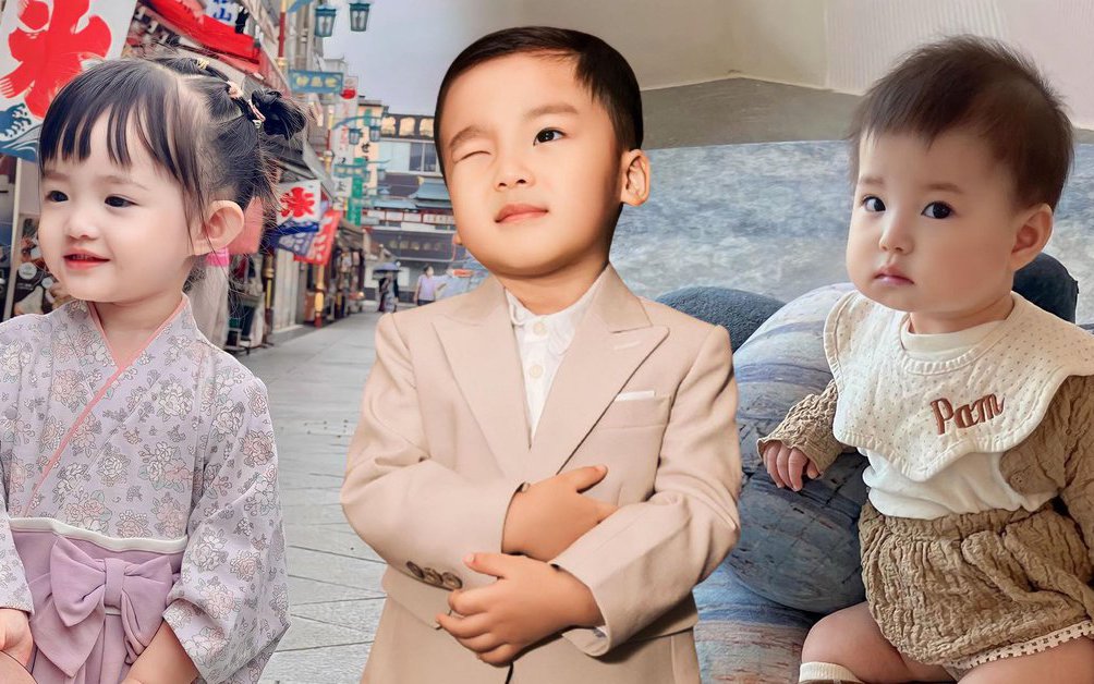 PAMELA HẢI ĐƯỜNG, tin tức Mới nhất Bộ 3 nhóc tỳ nổi tiếng trên 3 nền ...