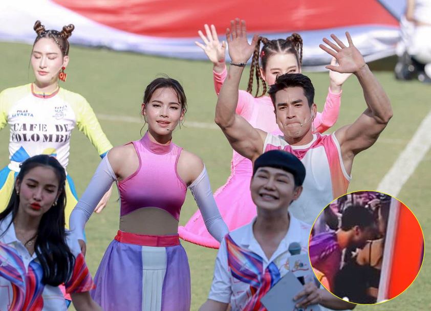 Couple đình đám Thái Lan ''phát đường'' trong sự kiện khủng: Nadech cười tươi bên Yaya, Mark ...