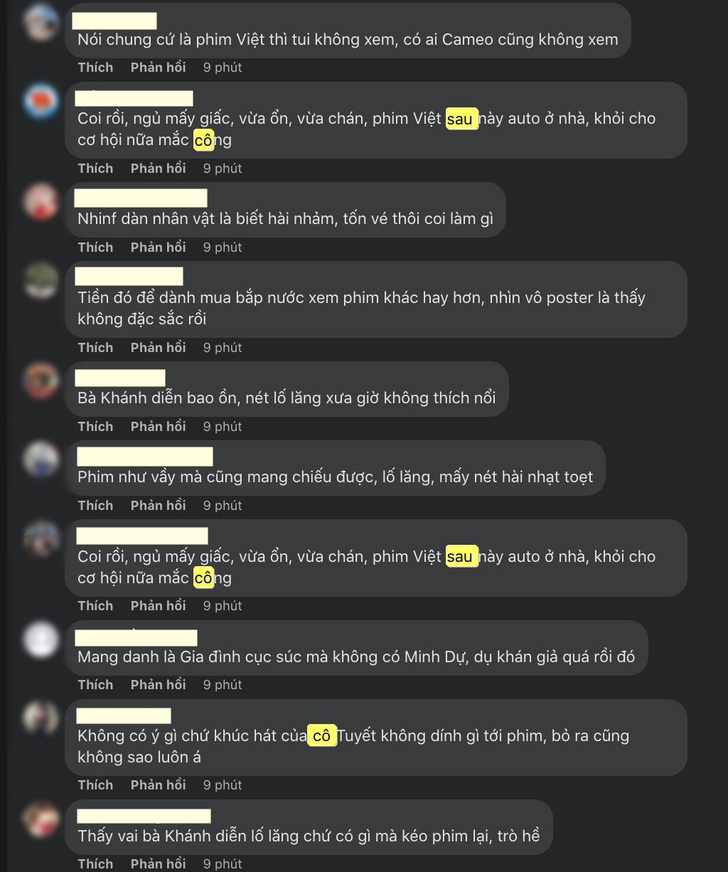 Trước loạt bình luận chê phim, đạo diễn đăng đàn tố có người chơi xấu: "Đừng mượn nick ảo để hạ ...