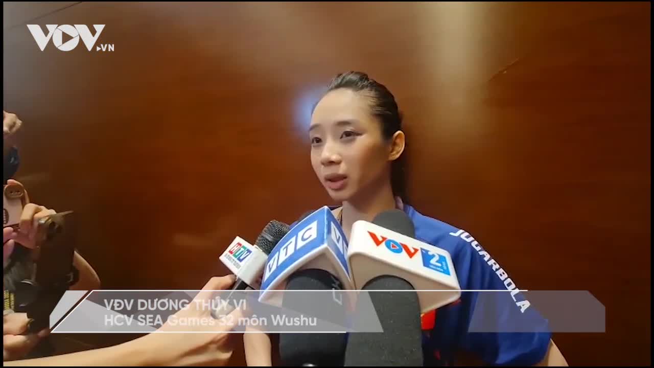 Dương Thúy Vi chia sẻ cảm xúc đặc biệt với HCV SEA Games đúng ngày sinh ...