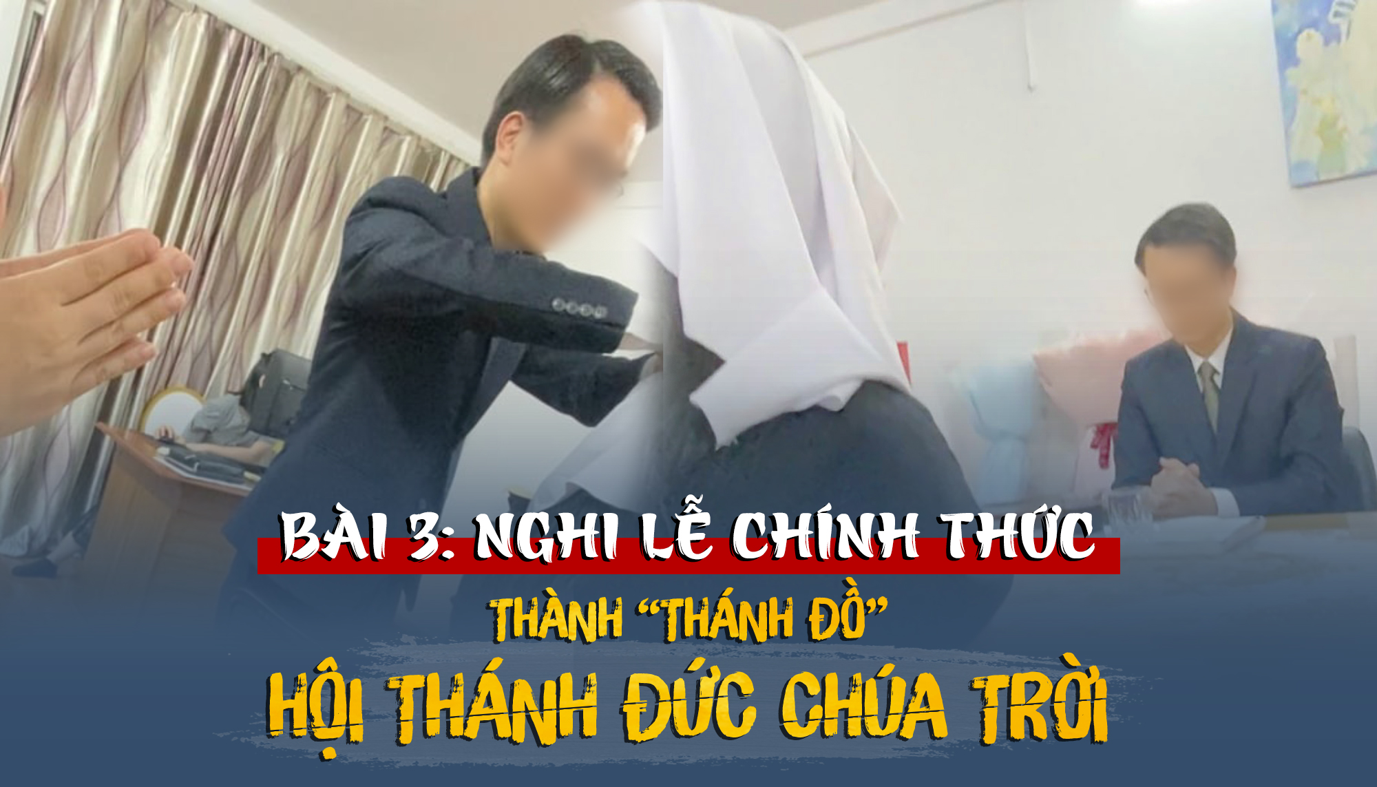 Nghi lễ chính thức thành 'Thánh đồ' Hội Thánh Đức Chúa Trời