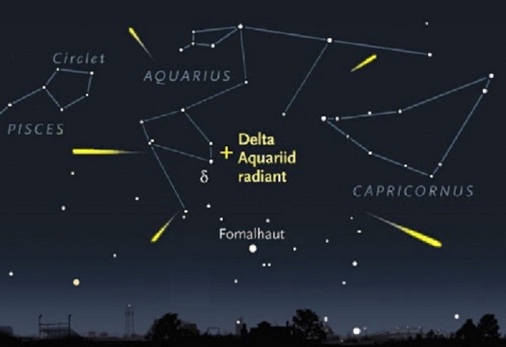 Mưa sao băng Delta Aquarids sẽ xuất hiện tại Việt Nam vào đêm mai