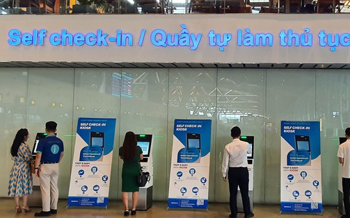 QUẦY TỰ CHECK-IN, tin tức Mới nhất Nhà ga Quốc tế Đà Nẵng triển khai ...