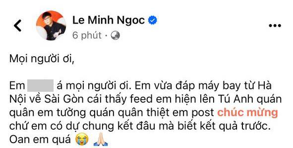 Xôn xao tin stylist Lê Minh Ngọc làm lộ kết quả Chung kết The Face Vietnam 2023, chuyện gì đây?