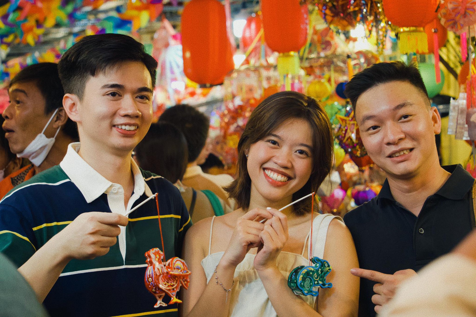 Phố lồng đèn Lương Nhữ Học nhộn nhịp trước thềm Trung thu