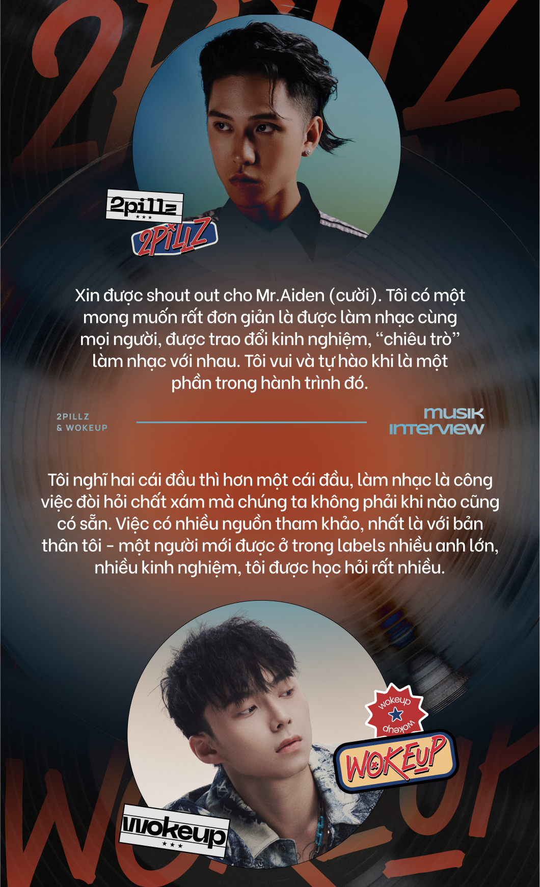Phỏng vấn 2pillz - wokeup