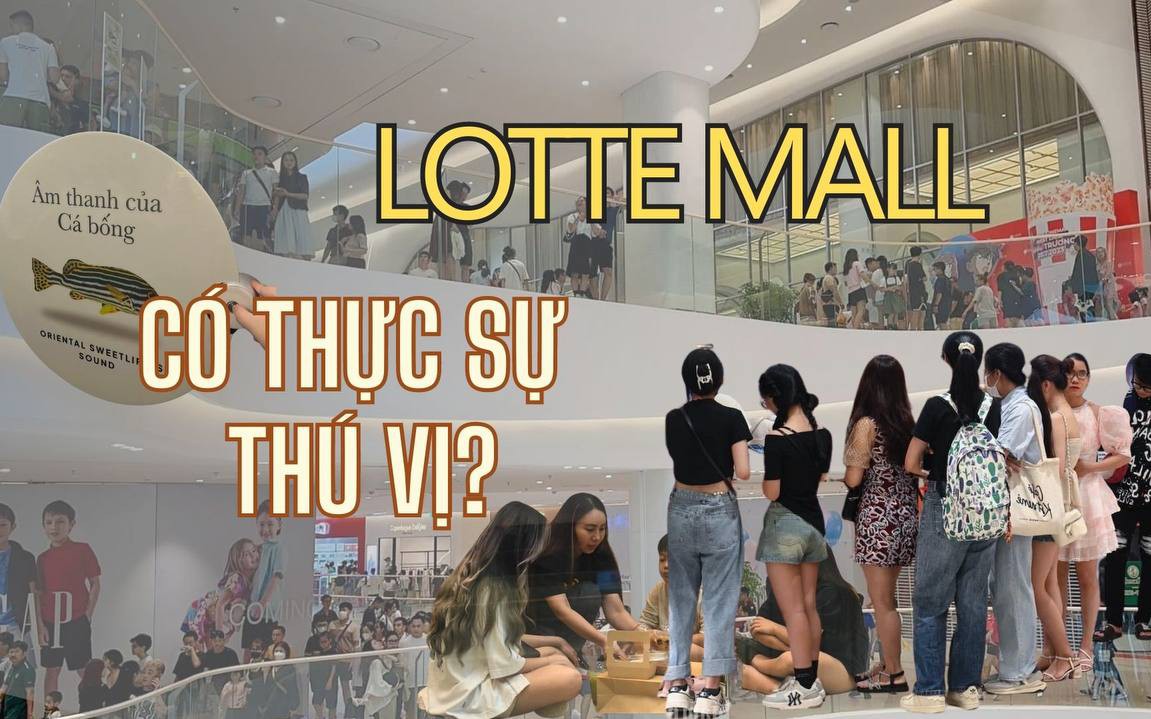 LOTTE MALL HỒ TÂY, tin tức Mới nhất Đổ xô đến Lotte Mall Hồ Tây, hàng ...