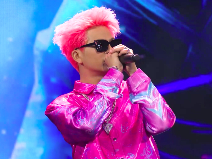 Quang Anh Rhyder continues to sing in the Vietnamese Rap Final ...