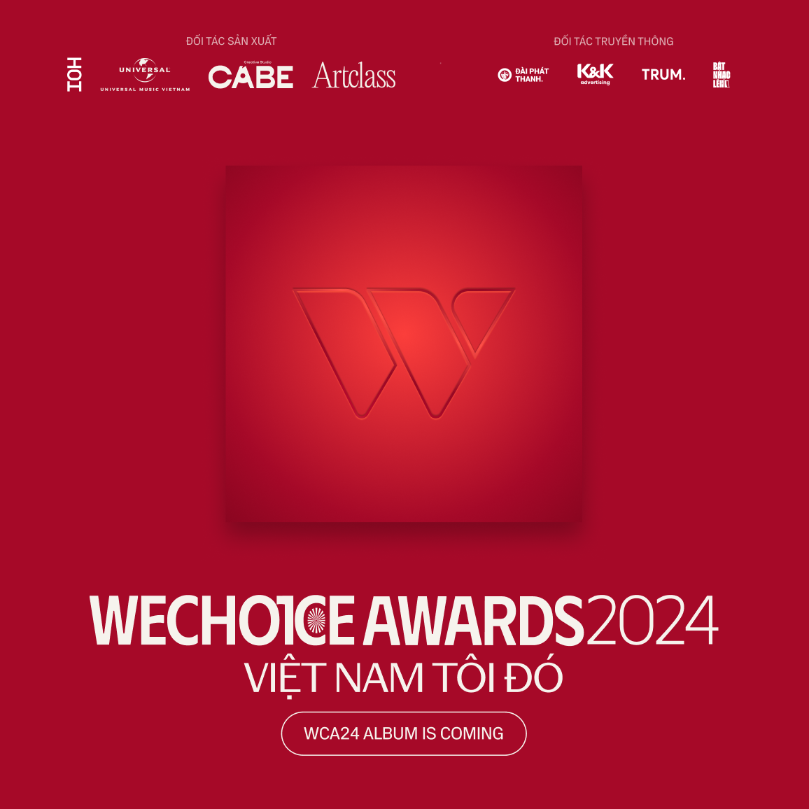 Đặc sản của WeChoice Awards: Album chủ đề với những màn kết hợp xuất sắc