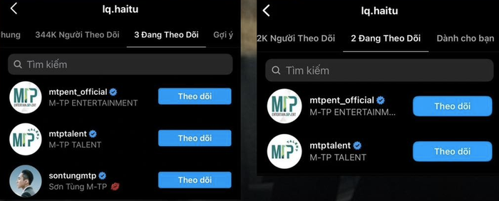 Lộ bằng chứng Hải Tú "unfollow" Sơn Tùng M-TP chỉ để PR MV mới cho "đàng trai"?