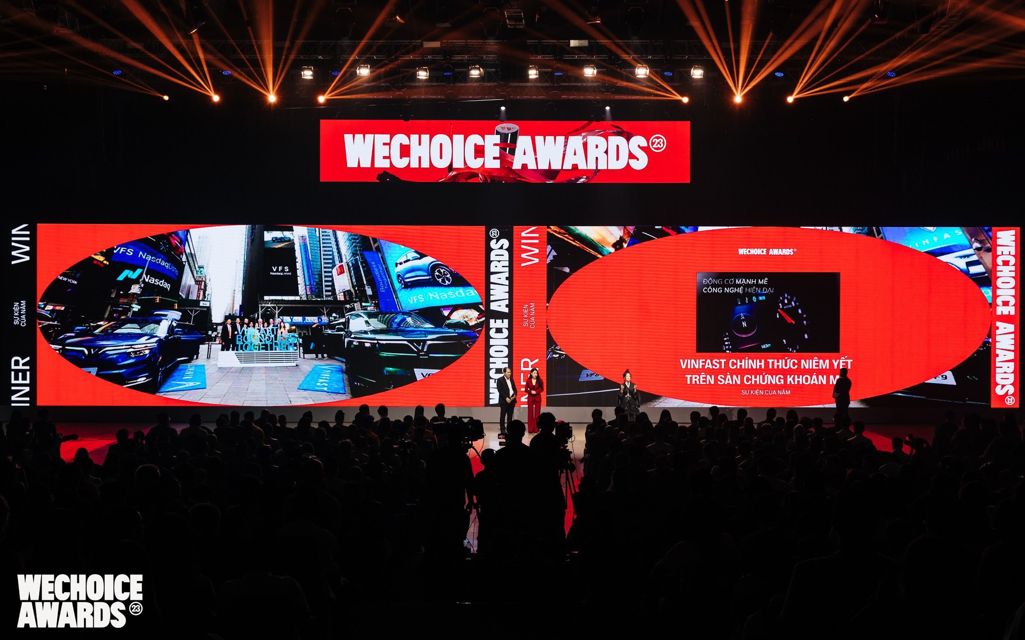 GALA WECHOICE 2023, tin tức Mới nhất VinFast "đổ bộ" Gala WeChoice Awards 2023: Không chỉ rinh ...