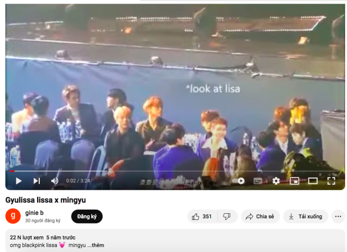 Mingyu (SEVENTEEN) từng vướng tin đồn "để ý" Lisa (BLACKPINK) từ 6 năm ...